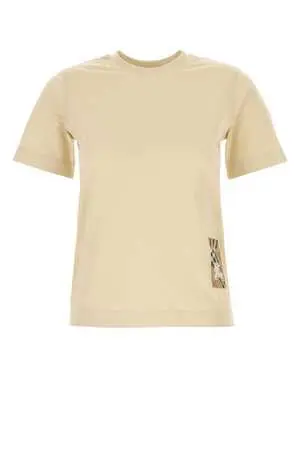 Burberry Burberry Vintage Check Patch Crewneck T-shirt Nutmeg