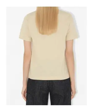 Burberry Vintage Check Patch Crewneck T-shirt - Nutmeg