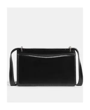 COACH Bandit Logo Plaque Crossbody Bag - Black