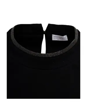 Brunello Cucinelli Chain-trim Crewneck T-shirt
