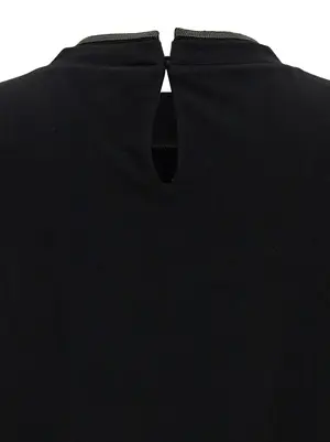 Brunello Cucinelli Chain-trim Crewneck T-shirt
