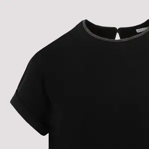 Brunello Cucinelli Chain-trim Crewneck T-shirt