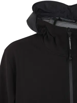C.P. COMPANY Panelled Zip-up Hooded Jacket