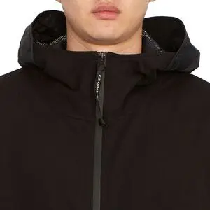 C.P. COMPANY Panelled Zip-up Hooded Jacket