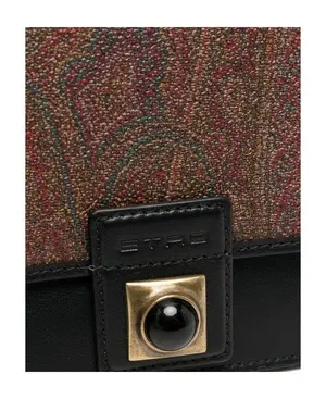 Etro Paisley-print Coated Crossbody Bag