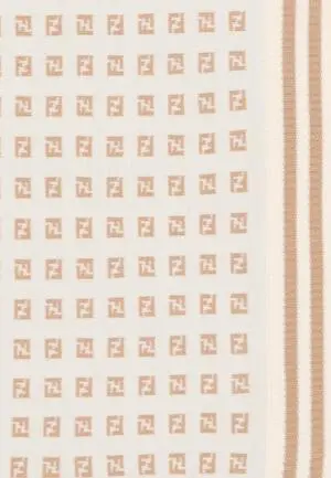 Fendi Logo-pattern Blanket