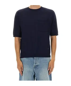 Moschino Short-sleeved Knitted Jumper - Black