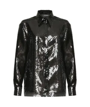 Alberta Ferretti Sequined Shirt