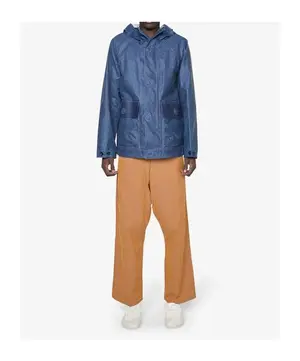 C.P. COMPANY Long-sleeved Hooded Jacket - Blue