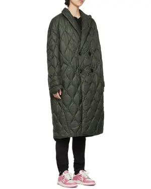 Amiri Double-breasted Quilted Coat