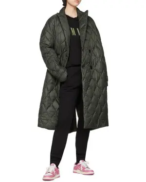 Amiri Double-breasted Quilted Coat