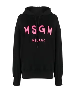 Msgm Printed Sweatshirts Hoodies For Women