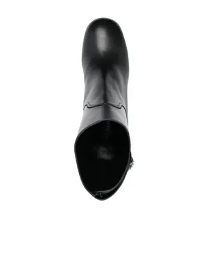 Casadei Round Toe Block-heel Boots