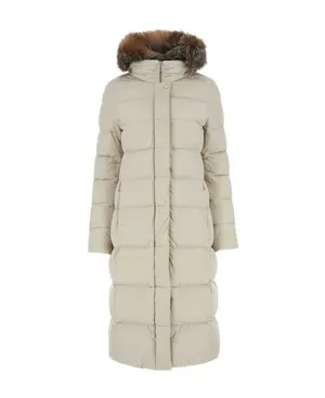 MOORER Zagarakn Hooded Padded Coat - White