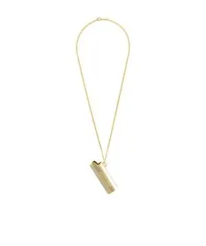 AMBUSH Logo Lighter Case Necklace - Yellow