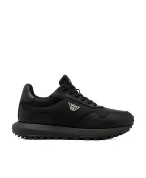 Emporio Armani Low-top Sneakers - Black