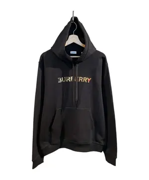 Burberry Drawstring Hooded Sweatshirt