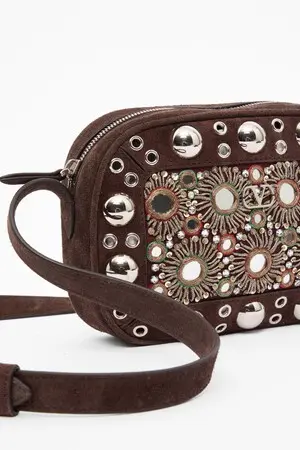 Valentino Garavani Vlogo Signature Zip-up Shoulder Bag