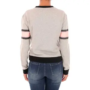 Emporio Armani Round Neck Logo Sweater - Pink