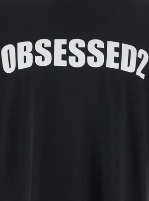 Dsquared2 Short Sleeve Crewneck T-shirt - Black