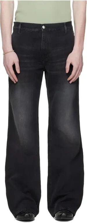 Amiri Bootcut Jeans - Black