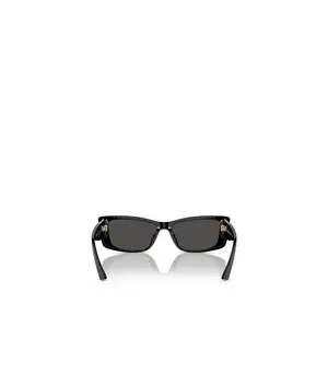 JIMMY CHOO Rectangle Frame Sunglasses - Black
