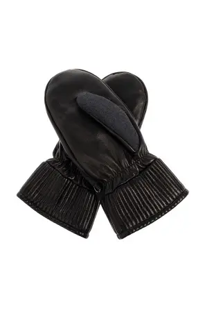 Giorgio Armani Logo Mittens