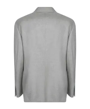LARDINI Single-breasted Tailored Blazer - Grey