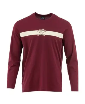 PAUL  SHARK Round Collar And Long-sleeved T-shirt
