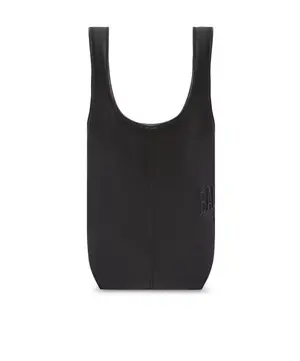 Balenciaga Logo Debossed Loop Handle Tote Bag