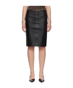 ST. AGNI Low-waisted Pencil Skirt
