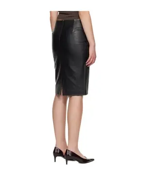 ST. AGNI Low-waisted Pencil Skirt