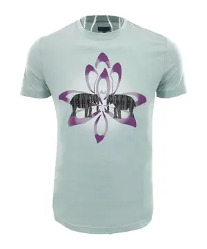 Emporio Armani Crew Neck Short Sleeve T-shirt - Green