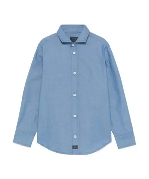 FAY Cotton Shirt With Buttoned Cuffs