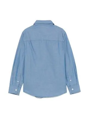 FAY Cotton Shirt With Buttoned Cuffs