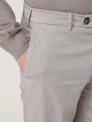 Brunello Cucinelli Italian Fit Gabardine Trousers