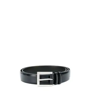 ORTIGNI Double Loop Buckle Belt - Black