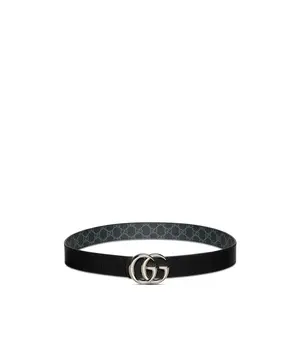 Gucci Gg Marmont Reversible Belt - Black