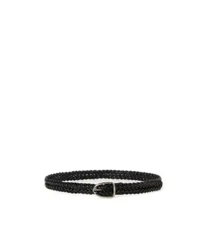 TOM FORD Braided Belt - Black
