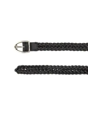 TOM FORD Braided Belt - Black