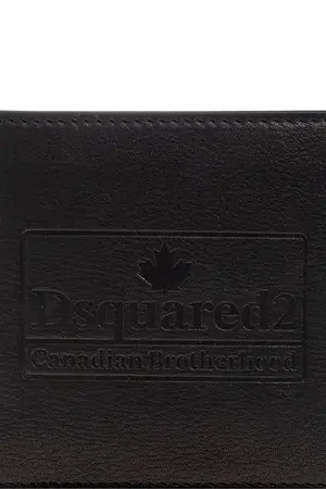 Dsquared2 Embossed Logo Leather Wallet