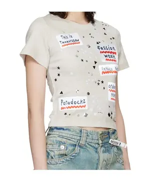 Mihara Yasuhiro Distressed Graphic T-shirt