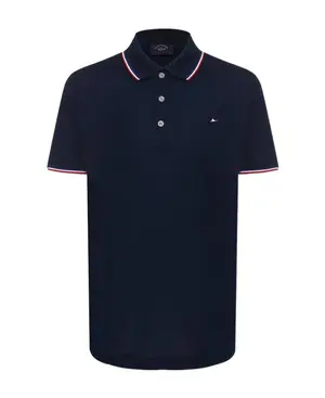 PAUL  SHARK Logo Short-sleeved Polo Shirt