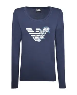 EA7 Long Sleeve T-shirt - Blue