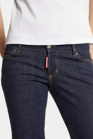 Dsquared2 Logo Patch Jennifer Jeans - Black