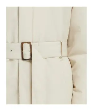 FERRAGAMO Padded Technical Cotton Trench Coat