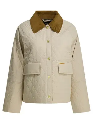 Barbour Quilted Corduroy Collar Jacket