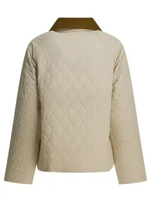 Barbour Quilted Corduroy Collar Jacket