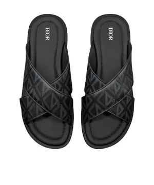 Dior Alias Slip-on Sandals - Black