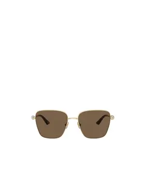 JIMMY CHOO Square Frame Sunglasses - Brown